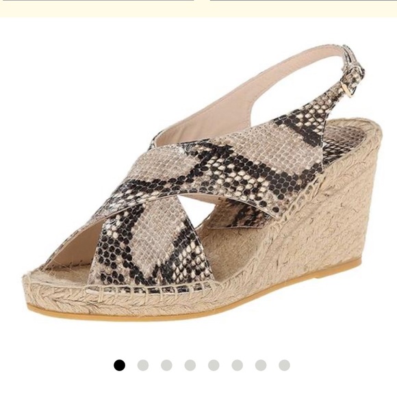 Diane Von Furstenberg | Shoes | Diane Von Furstenberg Leather Wedge ...